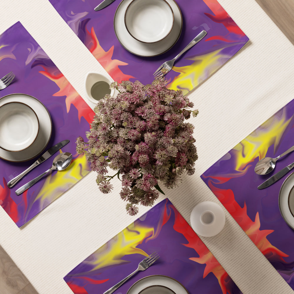 Designer Placemats Inspired by the expressive flow of Bereniche’s desi ...
